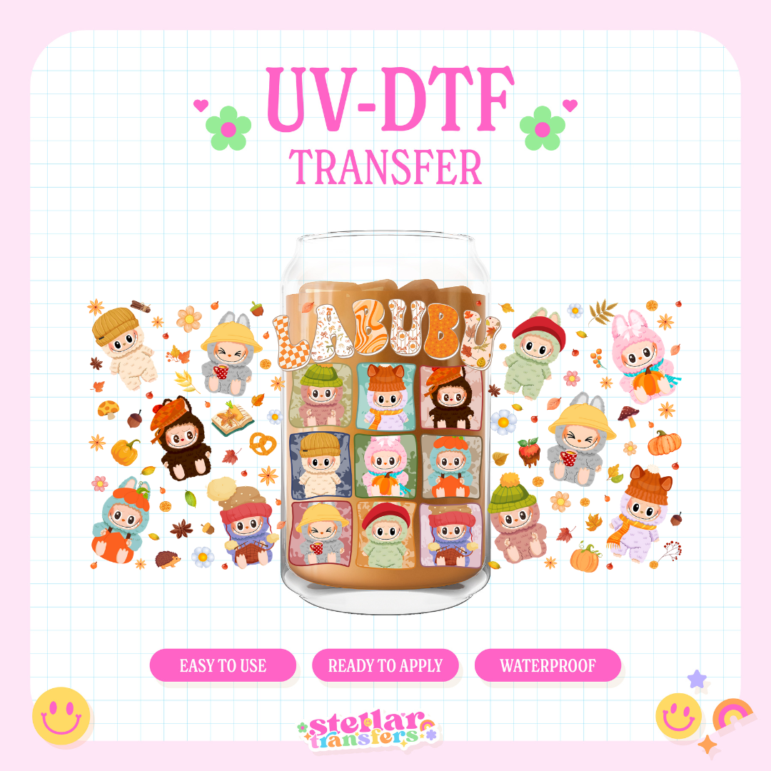 BUBU FALL SEASON - 16 OZ UV DTF – Stellar Transfers