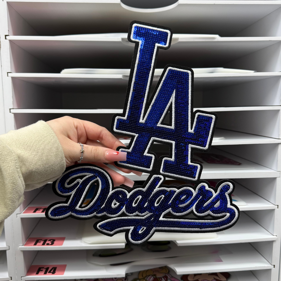 LA BASEBALL - SEQUIN PATCH – Stellar Transfers